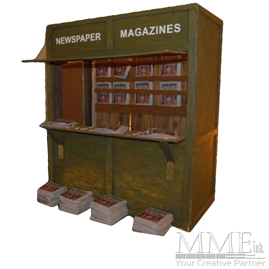 Newspaper Stand | Event Prop Rentals