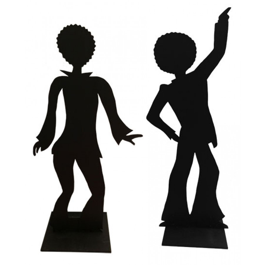 70s Dancing Silhouette | Event Prop Rentals